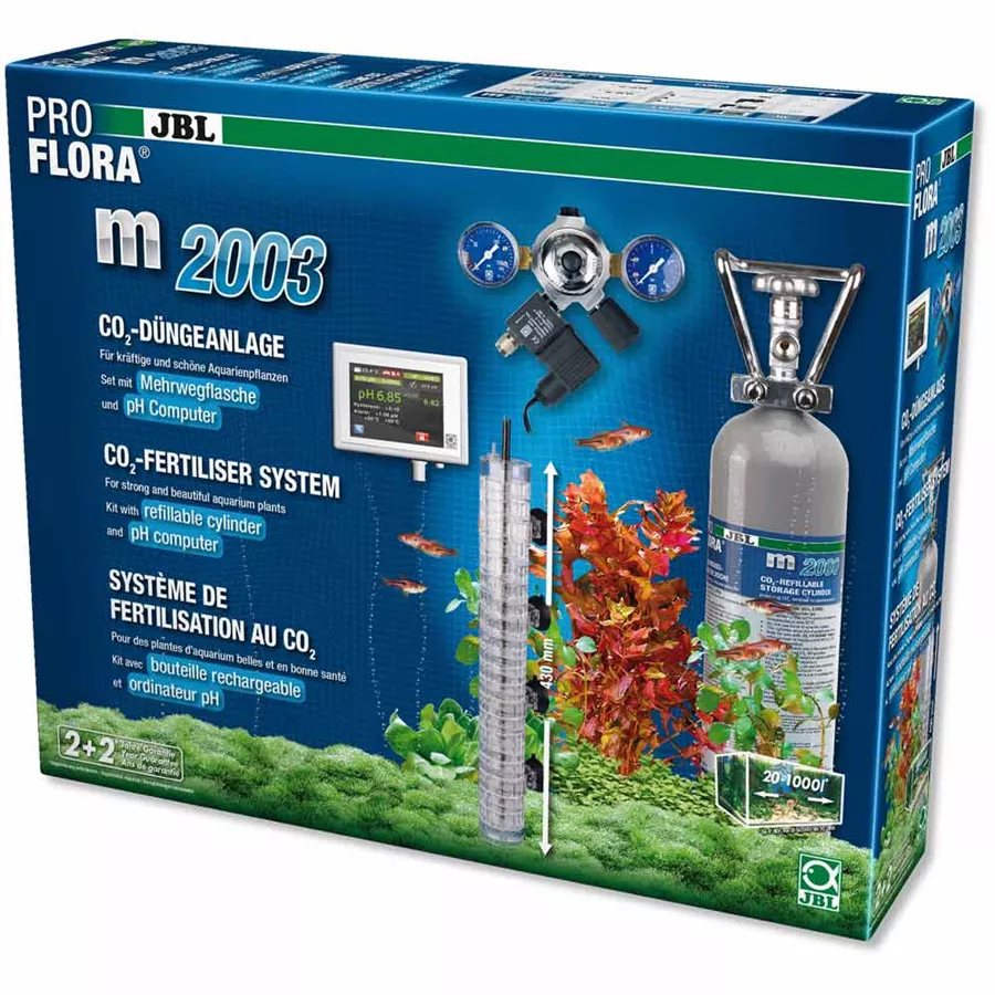 JBL ProFlora m2003 - CO2-Aquarienpflanzendüngeanlage, JBL ProFlora m2003